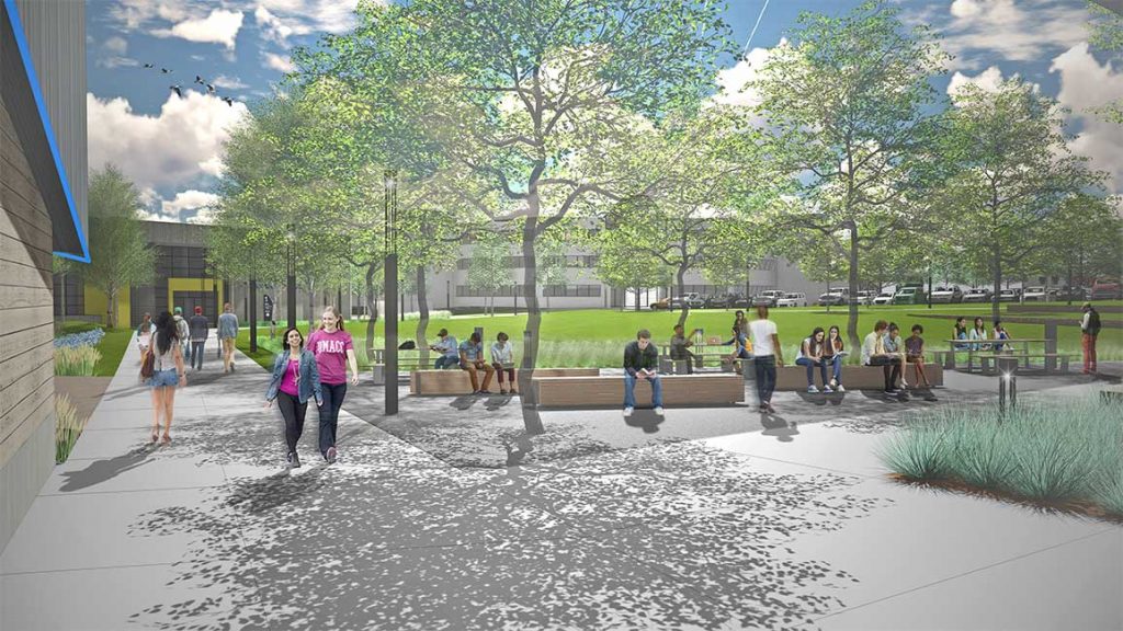 Des Moines Area Community College Groundbreaking Ceremony for New Student Life Building | Shive ...